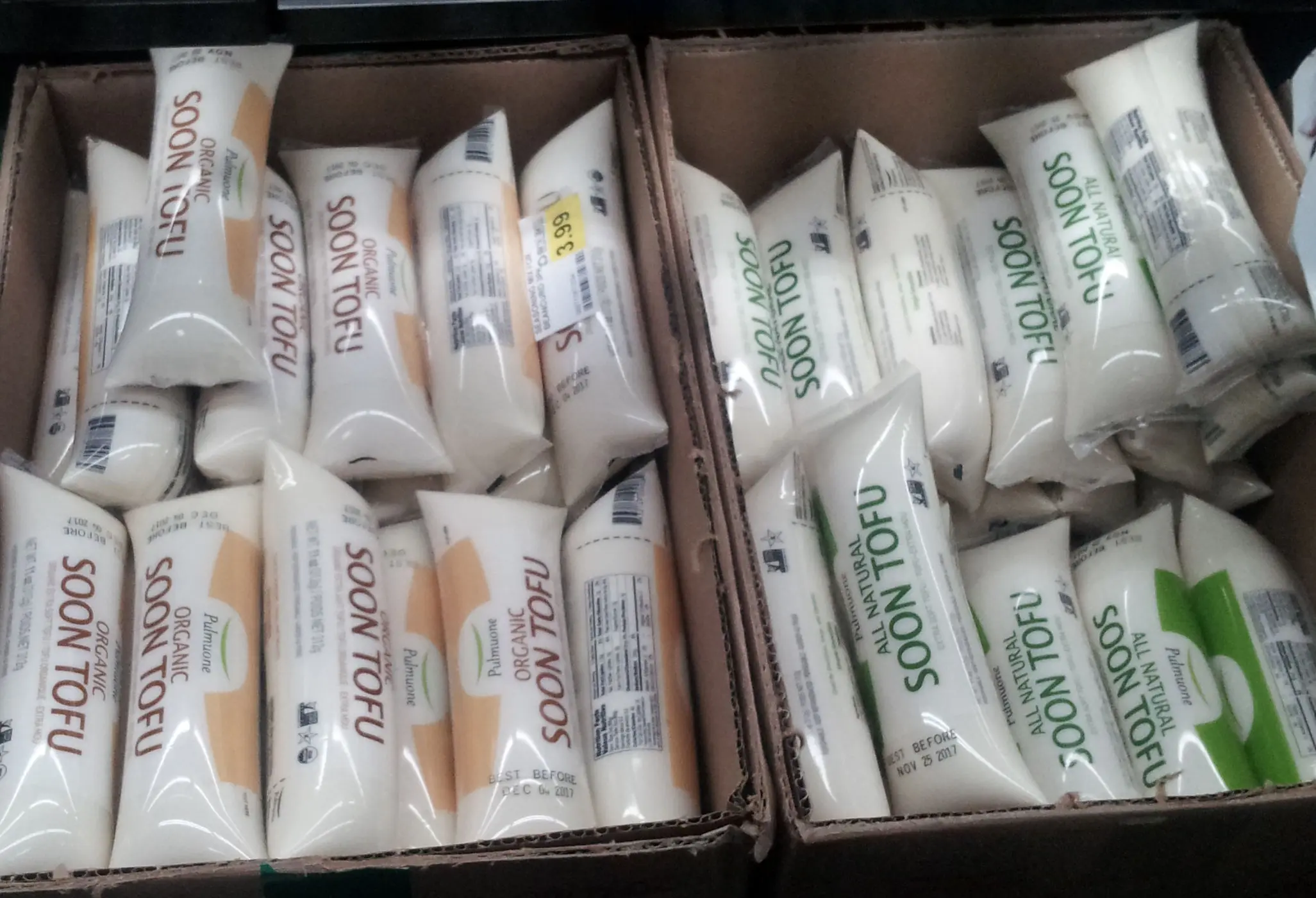 Ingredients: Tofu, Soon dubu, Pulmuone Brand
